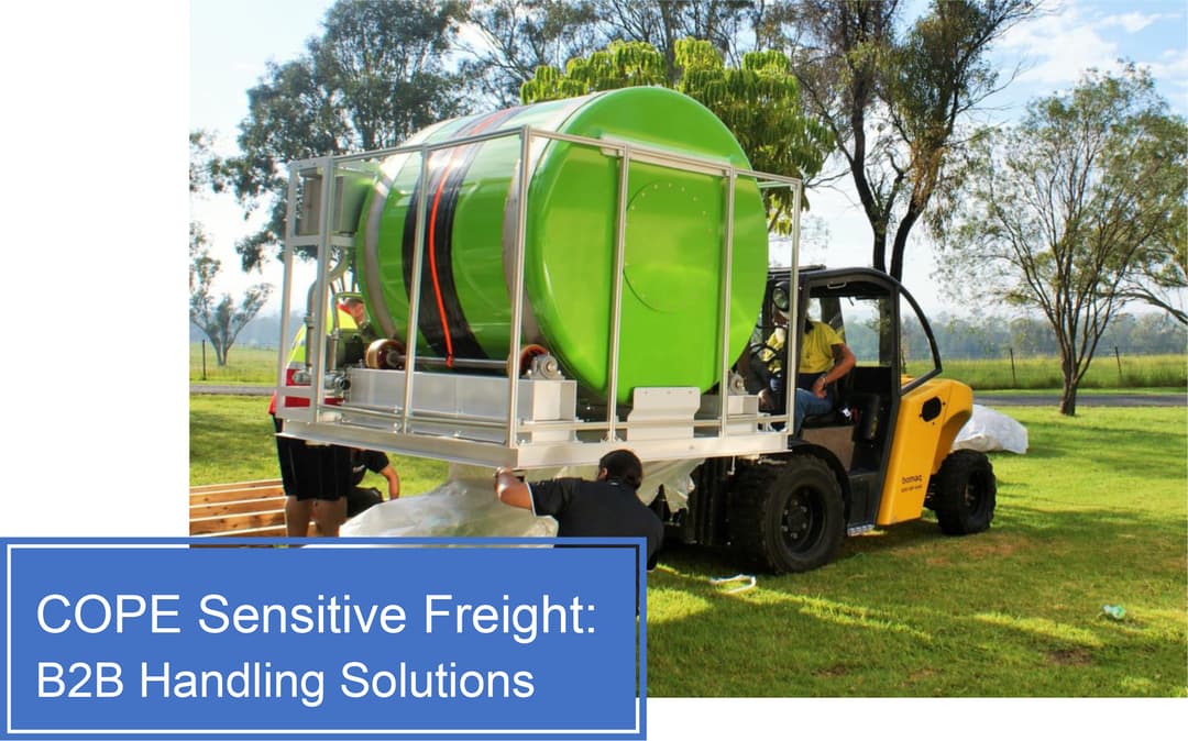 COPE Sensitive Freight Case Study | Lencrow Forklifts